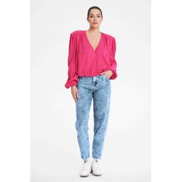 BENU Bluse mit V-Ausschnitt