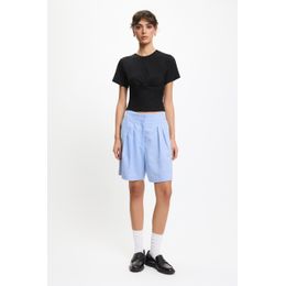 BENU Blaue Leinen-Shorts