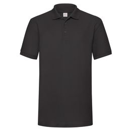 Fruit of the Loom - "65/35" Poloshirt f&uuml;r Herren (Schwarz)