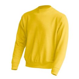 JHK - Sweatshirt Rundhalsausschnitt f&uuml;r Herren/Damen Unisex (Gold)