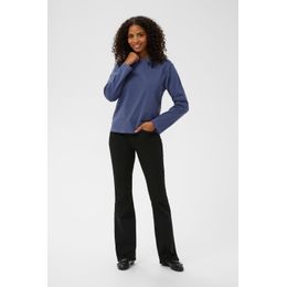 Kaffe Langarm-Shirt KAelena Langarm-Shirt Baggy fit blue