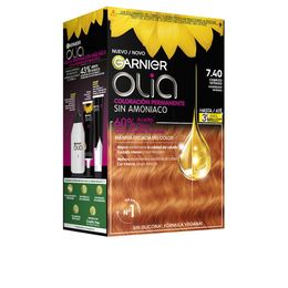 Garnier Olia Coloraci&oacute;n Permanente #7,40-cobrizo Intenso 4 pz