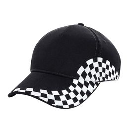 Beechfield - "Grand Prix" Baseball-M&uuml;tze (Schwarz)