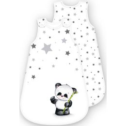 Babyschlafsack Baby Best "Panda", Baby, Gr. L: 90cm, wei&szlig;, Bezug: 100% Baumwolle. F&uuml;llung: 100% Polyester, Schlafs&auml;cke