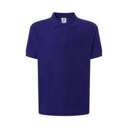 JHK - Poloshirt f&uuml;r Herren (Violett)