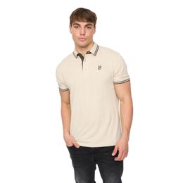 CrossHatch - "Mackerby" Poloshirt f&uuml;r Herren (Naturwei&szlig;)