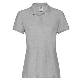 Fruit of the Loom - "Premium" Poloshirt f&uuml;r Damen (Sportliches Heather)