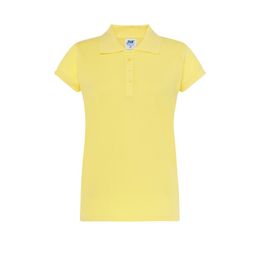 JHK - Poloshirt f&uuml;r Damen (Hellgelb)
