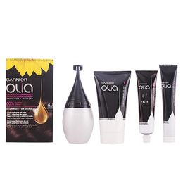 Garnier Olia Coloraci&oacute;n Permanente #4,0 Casta&ntilde;o Set 4 pz