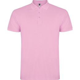 Roly - "Star" Poloshirt f&uuml;r Herren (Hellrosa)