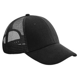 Beechfield - "Athleisure" Trucker Cap f&uuml;r Herren/Damen Unisex (Schwarz)