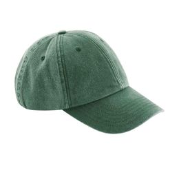 Beechfield - Baseball-M&uuml;tze Niedriges Profil (Flaschengr&uuml;n)