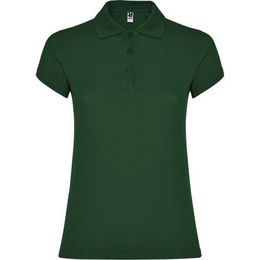 Roly - "Star" Poloshirt f&uuml;r Damen (Flaschengr&uuml;n)