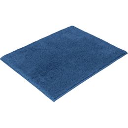 Badematte Vossen "&raquo;Timeless&laquo;", blau (tiefblau), H:20mm, Polyacryl, Badematten, Badematte