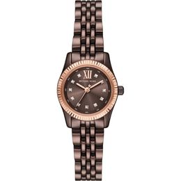 Michael Kors MK4844 Lexington Damenuhr mit braunem Zifferblatt