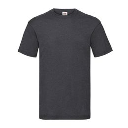 Fruit of the Loom - "Valueweight" T-Shirt f&uuml;r Herren/Damen Unisex (Dunkelgrau)