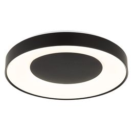 Globo LIGHTING Deckenleuchte "JOLLIANA", wei&szlig; matt, 1, &Oslash; 49,2cm H: 7,7cm, 1 Stk., Leuchten, LED Deckenleuchte f&uuml;r Wohn- & Schlafzimmer RGB, Deckenleuchte