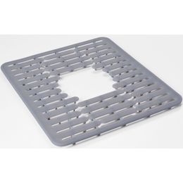 Abtropfmatte OXO GOOD GRIPS, grau, B:28cm H:32cm, Silikon, Geschirrst&auml;nder, 32x28 cm, Silikon