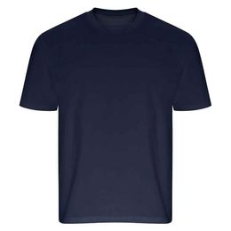 Ecologie - T-Shirt f&uuml;r Herren/Damen Unisex, recyceltes Material, &Uuml;bergro&szlig; (Marine)