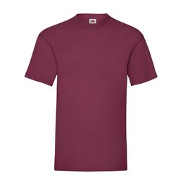 Fruit of the Loom - "Valueweight" T-Shirt f&uuml;r Herren/Damen Unisex (Burgunderrot)