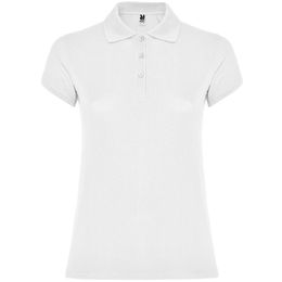 Roly - "Star" Poloshirt f&uuml;r Damen (Wei&szlig;)