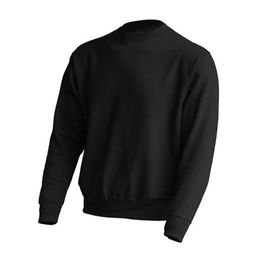 JHK - Sweatshirt Rundhalsausschnitt f&uuml;r Herren/Damen Unisex (Schwarz)