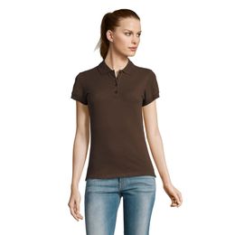 SOLS - "Passion" Poloshirt f&uuml;r Damen (Schokolade)