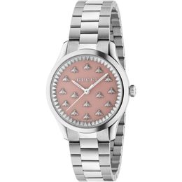 Gucci YA1265033 G-Timeless Rosa Zifferblatt Damenuhr