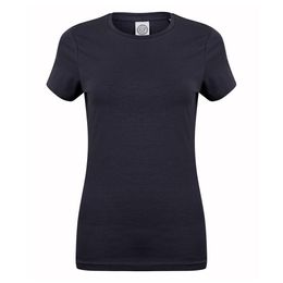 SF Women - T-Shirt f&uuml;r Damen, Stretch (Marine)