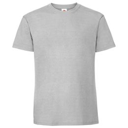 Fruit of the Loom Unisex-Erwachsene Iconic 195 T-Shirt (Zink unifarben)