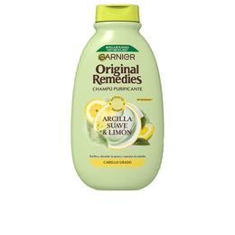 Garnier Original Remedies Sanftes Ton- Und Zitronenshampoo 400 ml