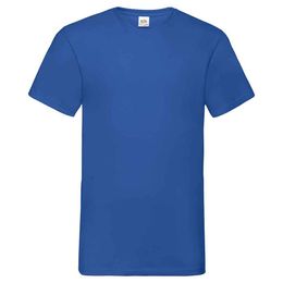 Fruit of the Loom - "Valueweight" T-Shirt V-Ausschnitt f&uuml;r Herren/Damen Unisex (K&ouml;nigsblau)