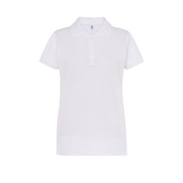 JHK - Poloshirt f&uuml;r Damen (Wei&szlig;)