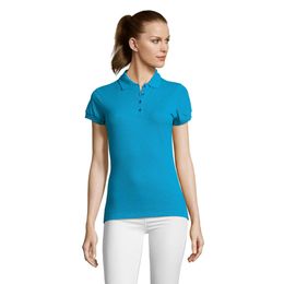 SOLS - "Passion" Poloshirt f&uuml;r Damen (Aquablau)