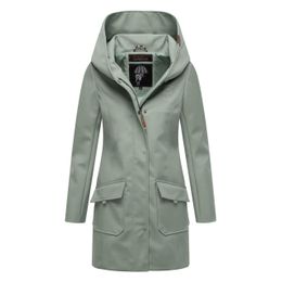 Marikoo Damen Softshelljacke &ndash; Mayleen, wasserabweisend mit Kapuze