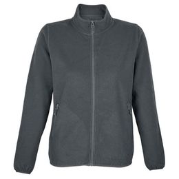 SOLS - "Factor" Fleecejacke f&uuml;r Damen, Mit Rei&szlig;verschluss (Anthrazit unifarben)