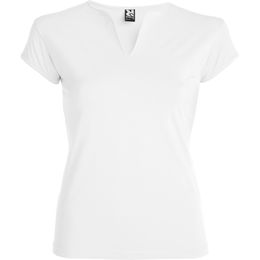 Roly - "Belice" T-Shirt f&uuml;r Damen (Wei&szlig;)