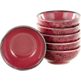 Tapas-Schale Creatable "NATURE COLLECTION", lila (beere), &Oslash;:8cm, Steinzeug, Sch&uuml;sseln, Snackschale, Dipschale, Servierschale, &Oslash; 8 cm