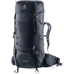 Deuter Aircontact Core 70+10 Trekkingrucksack Herren - Gr&ouml;&szlig;e Einheitsgr&ouml;&szlig;e - schwarz