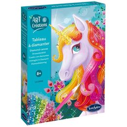 Sentosph&egrave;re Kreativset SENTOSPHERE "Strasssteinbild Einhorn", bunt, Kreativsets, Kinder