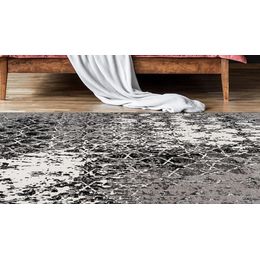 Teppich Arte Espina "Iglesia 100", grau, B:80cm H:10mm L:150cm, Baumwolle, Polyester, Teppiche, Teppich, Jacquard-Teppich, dezente Farbwahl, R&uuml;cken aus 100 % Baumwolle
