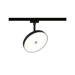 Paulmann Schienensystem-Leuchten "URail Schienenspot Hildor 850lm 15W 4000K 230V Chrom matt", schwarz, 1, &Oslash; 16,2cm H: 22,5cm, 1 Stk., Leuchten, 3-Step-Dimmbar, LED Schienensystem