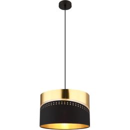 Globo LIGHTING H&auml;ngeleuchte "OR", schwarz, 1 Stk., Leuchten, H&auml;ngelampe/Pendelleuchte/Esszimmer/Wohnzimmer/Esstisch, H&auml;ngeleuchte