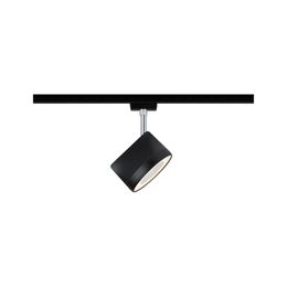 Paulmann Schienensystem-Leuchten "URail Schienenspot Arena 800lm 14W 2700K 230V Schwarz matt, Chrom", schwarz (schwarz, chromfarben), 1, H: 19,1cm, 1 Stk., Leuchten, Einzelspot, dimmbar, LED Schienensystem