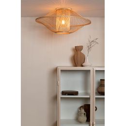 GOOD & MOJO Deckenleuchte "MAUI", beige (natur), 1, &Oslash; 70cm H: 32cm, Leuchten, Deckenleuchte