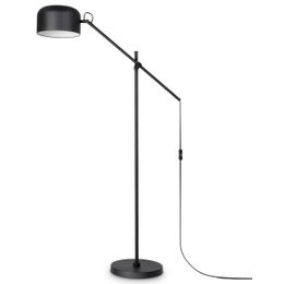 Paco Home Stehlampe "BOWL", schwarz (schwarz, wei&szlig;), 1, &Oslash; 30cm H: 145cm, Leuchten, Stehlampe