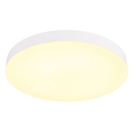 Globo LIGHTING LED Deckenleuchte "MATTHEW", wei&szlig;, &Oslash; 40cm H: 5,5cm, 1 Stk., Leuchten, Deckenlampe / Schlafzimmer / Wohnbereich / Arbeitszimmer / wei&szlig; / rund, LED Deckenleuchte