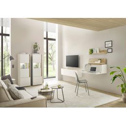 B&uuml;rom&ouml;bel-Set Home Affaire "CiTY/GiRON", wei&szlig;, B:380cm H:170cm T:40cm, Arbeitsm&ouml;bel-Sets, B&uuml;rom&ouml;bel-Set, Home Office, mit Wandsekret&auml;r