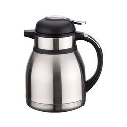 Isolierkanne CS KOCH-SYSTEME "Passau", silber (silberfarben), 1,2 l, Edelstahl, Kannen, Isolierkanne