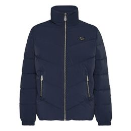 Blouson Philipp Plein "Jacke", Herren, Gr. 3XL, 14, dunkelblau, Obermaterial: 100% Polyester. Futter: 100% Polyester. F&uuml;llung: 100% Polyester, Jacken Blouson